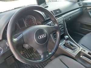 Melns Audi A4 2003 Viļņa, ar dzinēja tilpumu 2.50 L un nobraukumu 401 tūkst. km par 1450 €, foto 8 vietnē AUTOMOTO.COM.LV