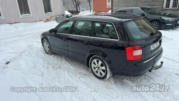 Black Audi A4 2003 in Tallinn, with an engine capacity of 2.50 L and mileage of 350 thousand km for 950 €, photo 6 on AUTOMOTO.COM.LV