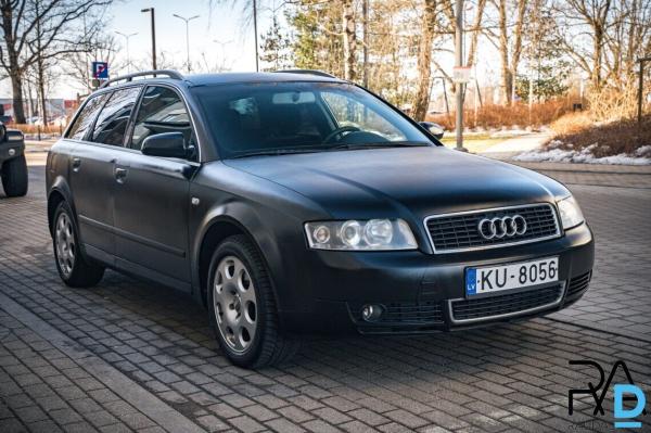 Black Audi A4 2003 in Riga, with an engine capacity of 1.90 L and mileage of 370 thousand km for 1590 €, photo 2 on AUTOMOTO.COM.LV