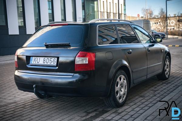 Black Audi A4 2003 in Riga, with an engine capacity of 1.90 L and mileage of 370 thousand km for 1590 €, photo 4 on AUTOMOTO.COM.LV
