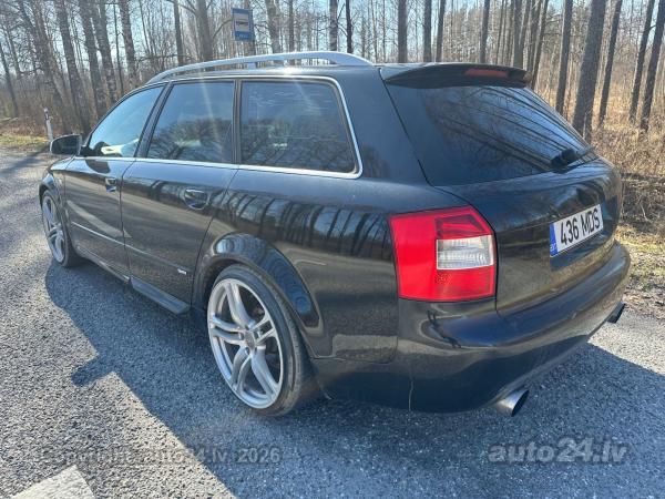 Black Audi A4 2003 in Tallinn, with an engine capacity of 2.50 L and mileage of 367 thousand km for 4499 €, photo 2 on AUTOMOTO.COM.LV