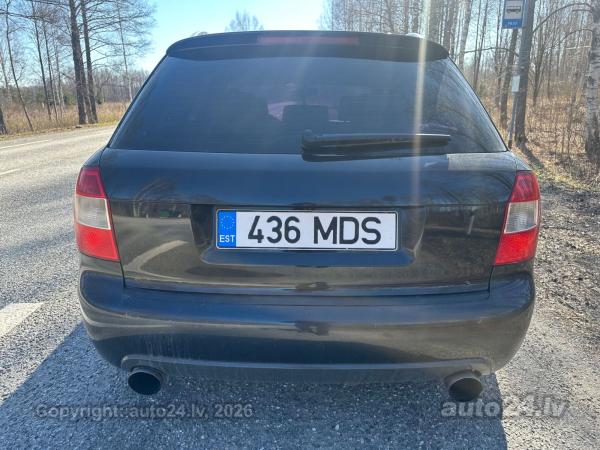 Black Audi A4 2003 in Tallinn, with an engine capacity of 2.50 L and mileage of 367 thousand km for 4499 €, photo 4 on AUTOMOTO.COM.LV