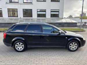 Black Audi A4 2003 in Vilnius, with an engine capacity of 1.90 L and mileage of 342 thousand km for 1050 €, photo 5 on AUTOMOTO.COM.LV