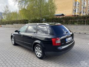 Black Audi A4 2003 in Vilnius, with an engine capacity of 1.90 L and mileage of 342 thousand km for 1050 €, photo 8 on AUTOMOTO.COM.LV