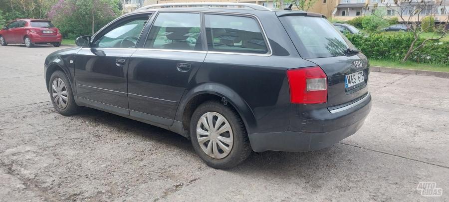 Black Audi A4 2003 in Vilnius, with an engine capacity of 1.90 L and mileage of 350 thousand km for 590 €, photo 5 on AUTOMOTO.COM.LV