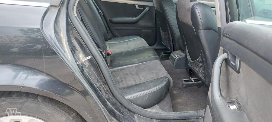 Black Audi A4 2003 in Vilnius, with an engine capacity of 1.90 L and mileage of 350 thousand km for 590 €, photo 14 on AUTOMOTO.COM.LV