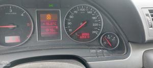 Black Audi A4 2003 in Vilnius, with an engine capacity of 1.90 L and mileage of 350 thousand km for 590 €, photo 17 on AUTOMOTO.COM.LV