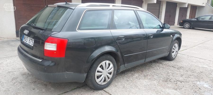 Black Audi A4 2003 in Vilnius, with an engine capacity of 1.90 L and mileage of 350 thousand km for 590 €, photo 7 on AUTOMOTO.COM.LV