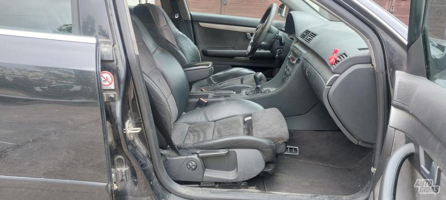 Black Audi A4 2003 in Vilnius, with an engine capacity of 1.90 L and mileage of 350 thousand km for 590 €, photo 15 on AUTOMOTO.COM.LV