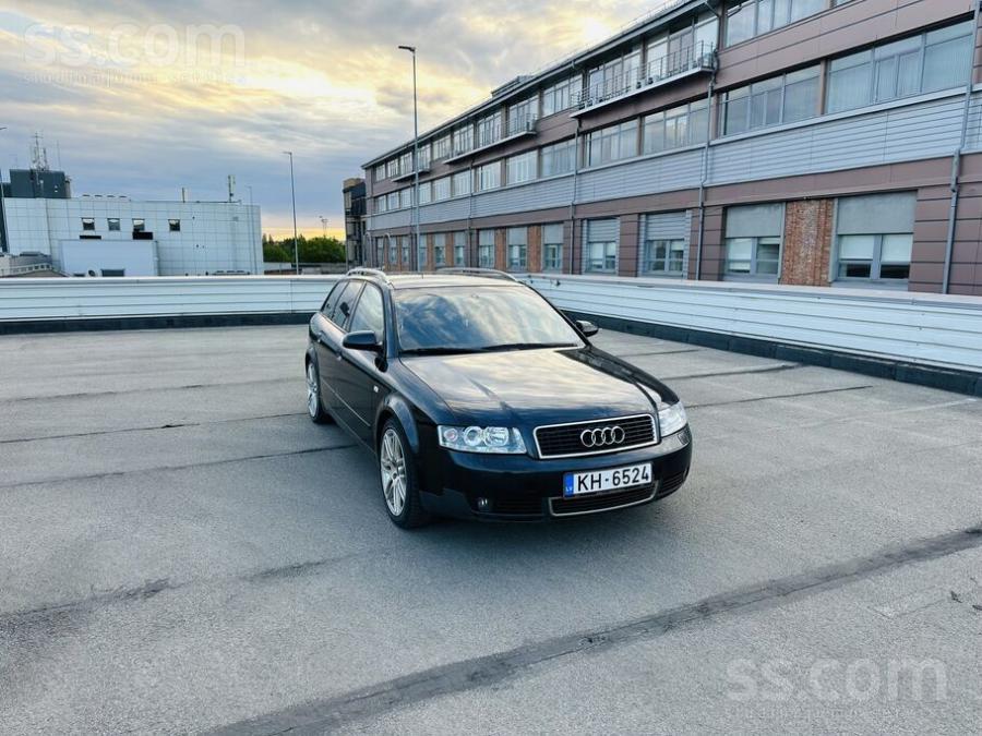 Черный Ауди А4 2003 в Рига, объемом двигателя 2.50 л и пробегом 262 тыс. км за 1520 €, фото 1 на AUTOMOTO.COM.LV