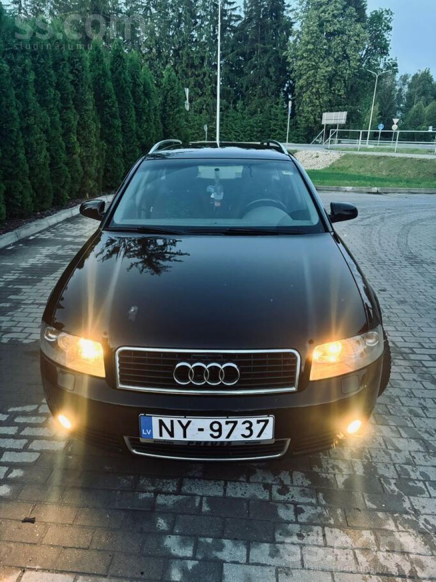 Melns Audi A4 2003 Ludza, ar dzinēja tilpumu 1.90 L un nobraukumu 280 tūkst. km par 2950 €, foto 1 vietnē AUTOMOTO.COM.LV