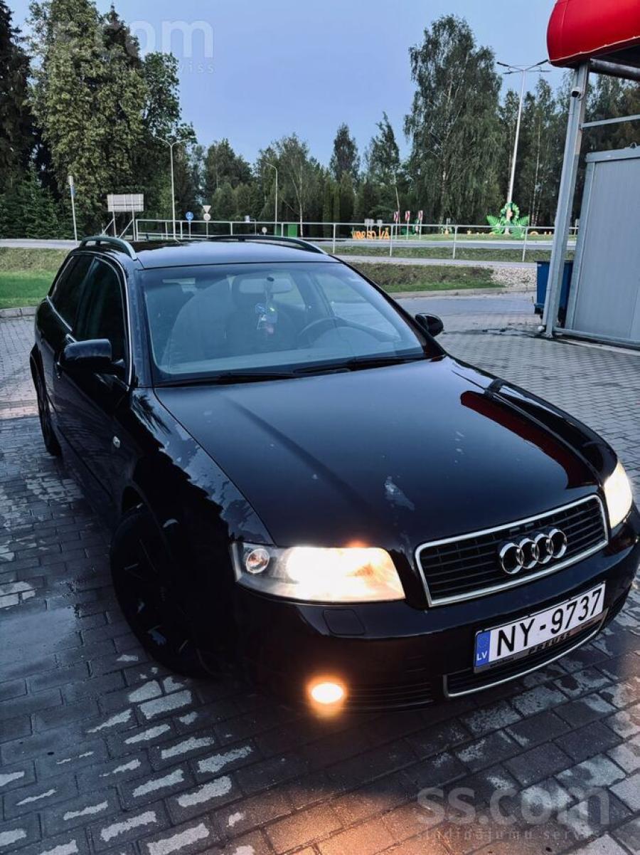 Melns Audi A4 2003 Ludza, ar dzinēja tilpumu 1.90 L un nobraukumu 280 tūkst. km par 2950 €, foto 4 vietnē AUTOMOTO.COM.LV