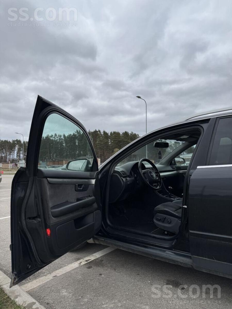 Melns Audi A4 2003 Valmiera, ar dzinēja tilpumu 1.80 L un nobraukumu 290 tūkst. km par 1450 €, foto 6 vietnē AUTOMOTO.COM.LV