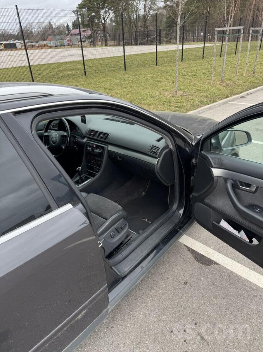 Melns Audi A4 2003 Valmiera, ar dzinēja tilpumu 1.80 L un nobraukumu 290 tūkst. km par 1450 €, foto 7 vietnē AUTOMOTO.COM.LV