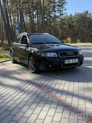 Black Audi A4 2003 in Talsi, with an engine capacity of 1.90 L and mileage of 457 thousand km for 1600 €, photo  on AUTOMOTO.COM.LV