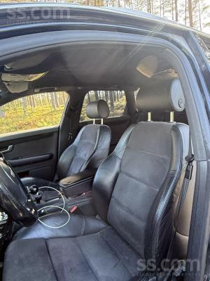 Black Audi A4 2003 in Talsi, with an engine capacity of 1.90 L and mileage of 457 thousand km for 1600 €, photo 6 on AUTOMOTO.COM.LV