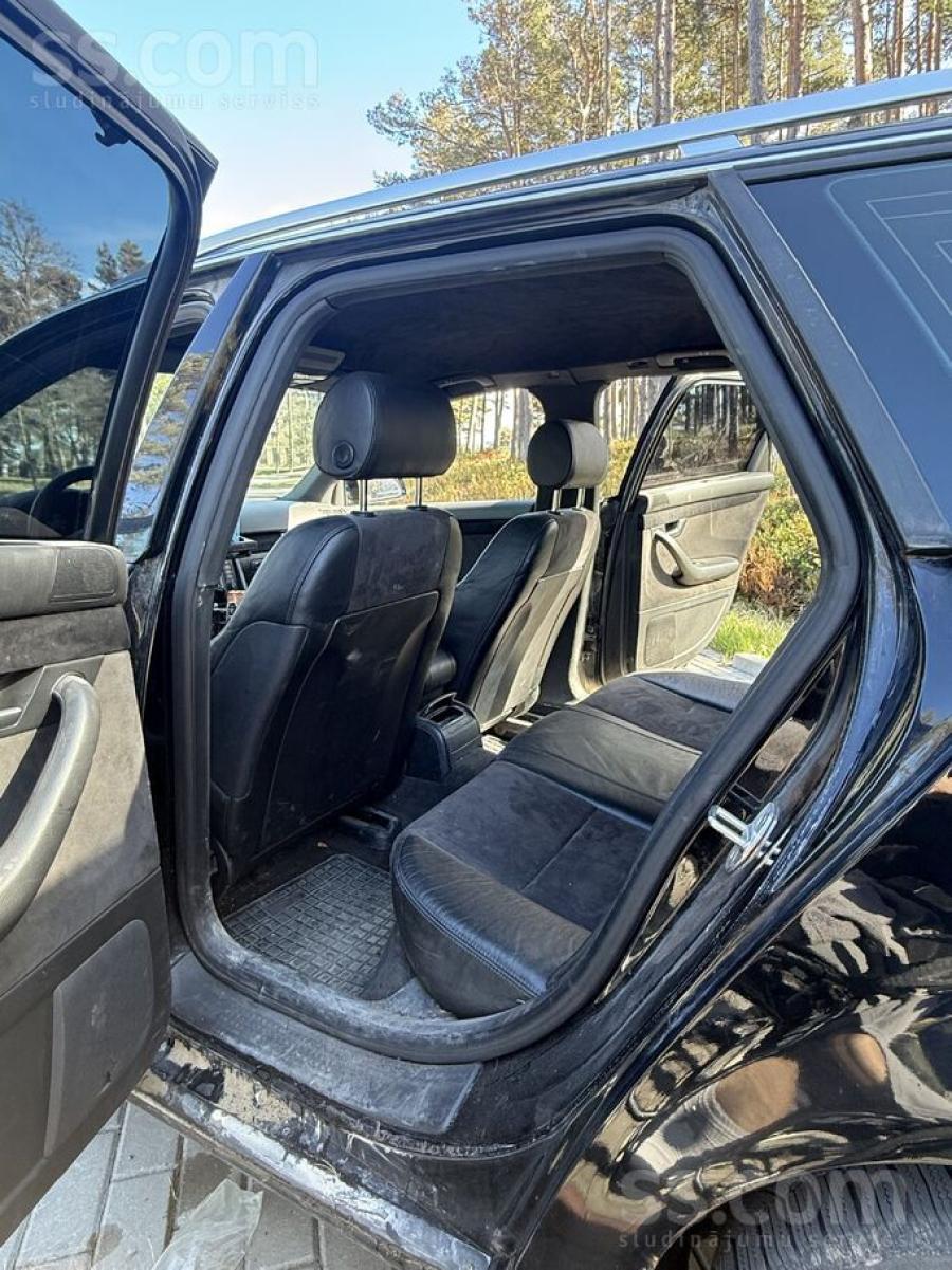 Black Audi A4 2003 in Talsi, with an engine capacity of 1.90 L and mileage of 457 thousand km for 1600 €, photo 7 on AUTOMOTO.COM.LV