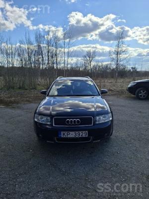 Black Audi A4 2003 in Madona, with an engine capacity of 1.60 L and mileage of 302 thousand km for 1700 €, photo  on AUTOMOTO.COM.LV