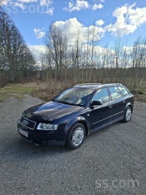 Black Audi A4 2003 in Madona, with an engine capacity of 1.60 L and mileage of 302 thousand km for 1700 €, photo 3 on AUTOMOTO.COM.LV