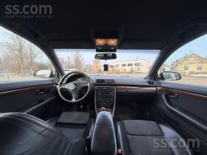 Black Audi A4 2003 in Bauska, with an engine capacity of 1.90 L and mileage of 313 thousand km for 2895 €, photo 8 on AUTOMOTO.COM.LV