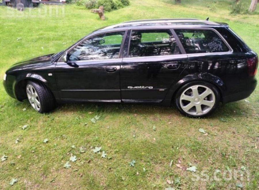 Черный Ауди А4 2003 в Валмиера, объемом двигателя 2.50 л и пробегом 0 тыс. км за 2900 €, фото 4 на AUTOMOTO.COM.LV