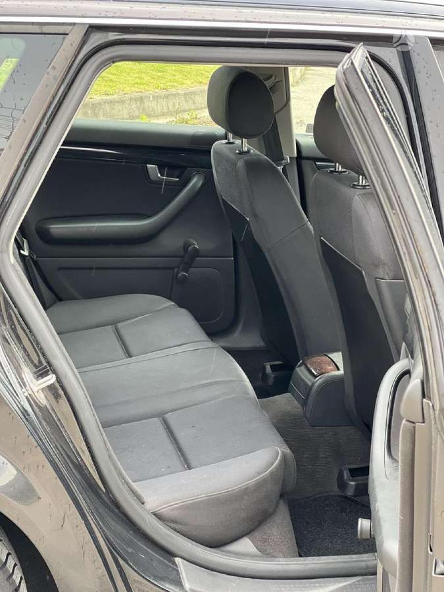 Black Audi A4 2003 in Radviliskis, with an engine capacity of 1.90 L and mileage of 271 thousand km for 1950 €, photo 15 on AUTOMOTO.COM.LV