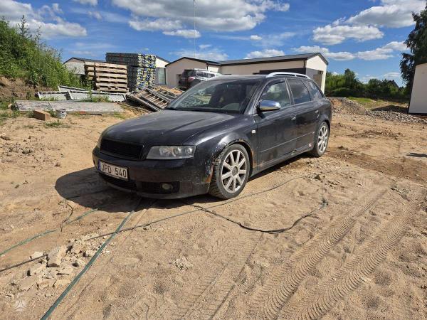 Melns Audi A4 2003 Viļņa, ar dzinēja tilpumu 2.50 L un nobraukumu 465 tūkst. km par 1200 €, foto 1 vietnē AUTOMOTO.COM.LV