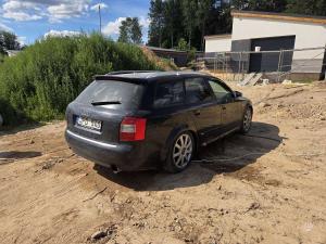 Black Audi A4 2003 in Vilnius, with an engine capacity of 2.50 L and mileage of 465 thousand km for 1200 €, photo 6 on AUTOMOTO.COM.LV