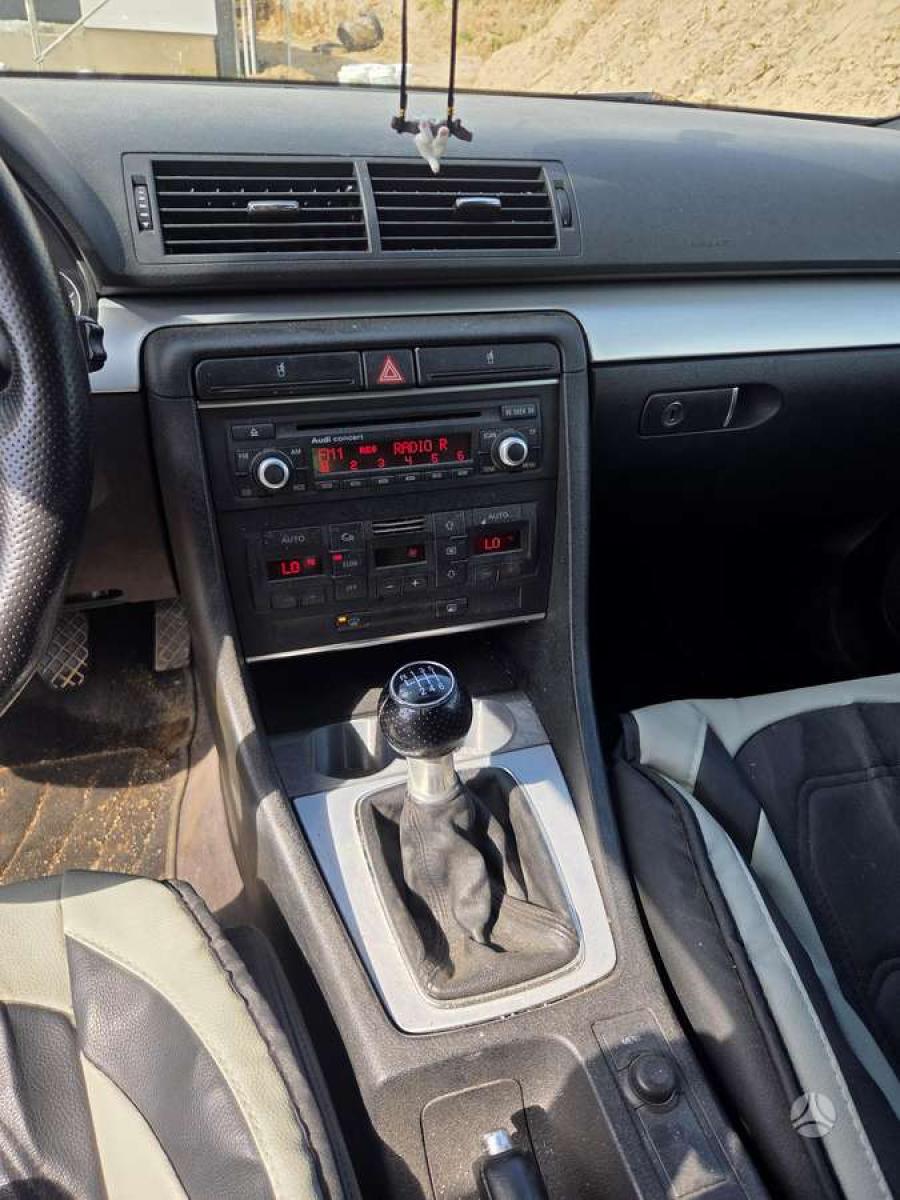 Black Audi A4 2003 in Vilnius, with an engine capacity of 2.50 L and mileage of 465 thousand km for 1200 €, photo 12 on AUTOMOTO.COM.LV
