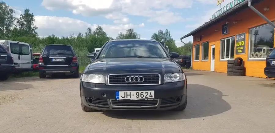 Black Audi A4 2003 in Valmiera, with an engine capacity of 2.50 L and mileage of 381 thousand km for 1500 €, photo 9 on AUTOMOTO.COM.LV