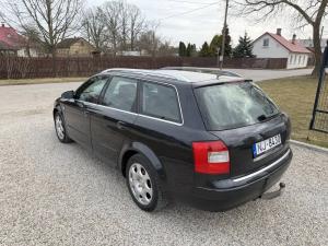 Black Audi A4 2003 in Ventspils, with an engine capacity of 2.50 L and mileage of 308 thousand km for 1990 €, photo 7 on AUTOMOTO.COM.LV
