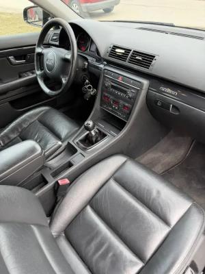 Black Audi A4 2003 in Ventspils, with an engine capacity of 2.50 L and mileage of 308 thousand km for 1990 €, photo 11 on AUTOMOTO.COM.LV