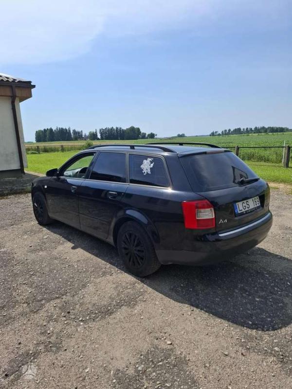 Black Audi A4 2003 in Kupiskis, with an engine capacity of 1.90 L and mileage of 370 thousand km for 1500 €, photo 3 on AUTOMOTO.COM.LV