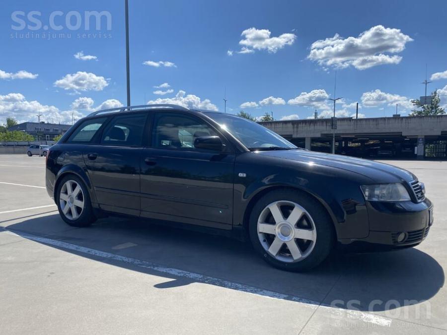 Melns Audi A4 2003 Rīga, ar dzinēja tilpumu 1.80 L un nobraukumu 359 tūkst. km par 2950 €, foto 1 vietnē AUTOMOTO.COM.LV