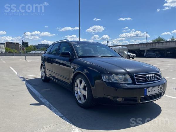 Melns Audi A4 2003 Rīga, ar dzinēja tilpumu 1.80 L un nobraukumu 359 tūkst. km par 2950 €, foto 2 vietnē AUTOMOTO.COM.LV