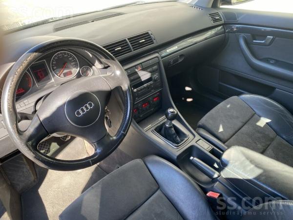 Melns Audi A4 2003 Rīga, ar dzinēja tilpumu 1.80 L un nobraukumu 359 tūkst. km par 2950 €, foto 5 vietnē AUTOMOTO.COM.LV