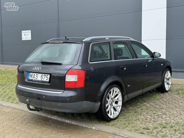 Black Audi A4 2003 in Vilnius, with an engine capacity of 1.90 L and mileage of 326 thousand km for 1750 €, photo 5 on AUTOMOTO.COM.LV