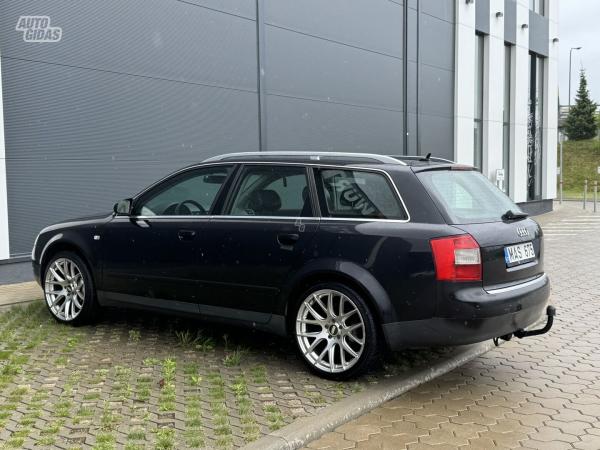 Black Audi A4 2003 in Vilnius, with an engine capacity of 1.90 L and mileage of 326 thousand km for 1750 €, photo 8 on AUTOMOTO.COM.LV