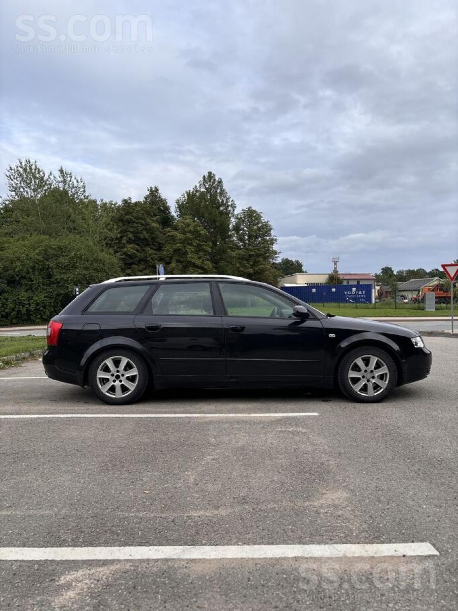 Black Audi A4 2003 in Saldus, with an engine capacity of 2.50 L and mileage of 374 thousand km for 1550 €, photo 7 on AUTOMOTO.COM.LV