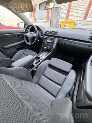 Black Audi A4 2003 in Saldus, with an engine capacity of 2.50 L and mileage of 374 thousand km for 1550 €, photo 8 on AUTOMOTO.COM.LV