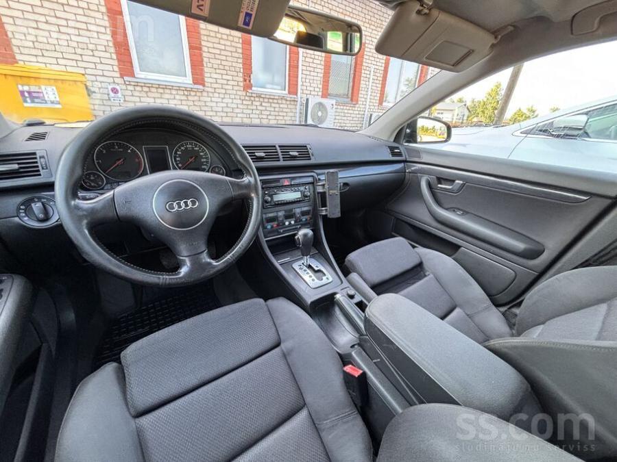 Black Audi A4 2003 in Saldus, with an engine capacity of 2.50 L and mileage of 374 thousand km for 1550 €, photo 10 on AUTOMOTO.COM.LV