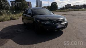 Black Audi A4 2003 in Riga, with an engine capacity of 1.80 L and mileage of 360 thousand km for 2950 €, photo 3 on AUTOMOTO.COM.LV