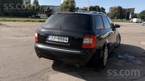 Black Audi A4 2003 in Riga, with an engine capacity of 1.80 L and mileage of 360 thousand km for 2950 €, photo 5 on AUTOMOTO.COM.LV