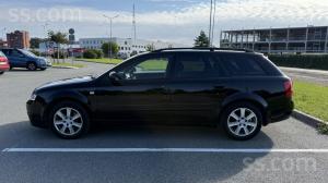 Black Audi A4 2003 in Riga, with an engine capacity of 1.90 L and mileage of 420 thousand km for 1500 €, photo 5 on AUTOMOTO.COM.LV