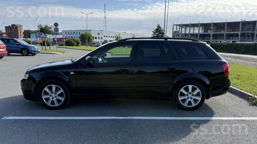 Black Audi A4 2003 in Riga, with an engine capacity of 1.90 L and mileage of 420 thousand km for 1500 €, photo 5 on AUTOMOTO.COM.LV