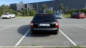 Black Audi A4 2003 in Riga, with an engine capacity of 1.90 L and mileage of 420 thousand km for 1500 €, photo 6 on AUTOMOTO.COM.LV