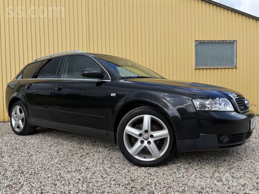 Black Audi A4 2003 in Tukums, with an engine capacity of 1.90 L and mileage of 438 thousand km for 1900 €, photo 3 on AUTOMOTO.COM.LV