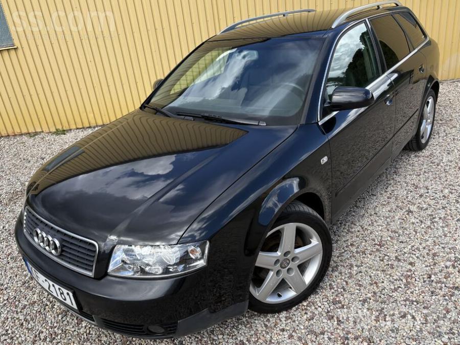 Black Audi A4 2003 in Tukums, with an engine capacity of 1.90 L and mileage of 438 thousand km for 1900 €, photo 5 on AUTOMOTO.COM.LV