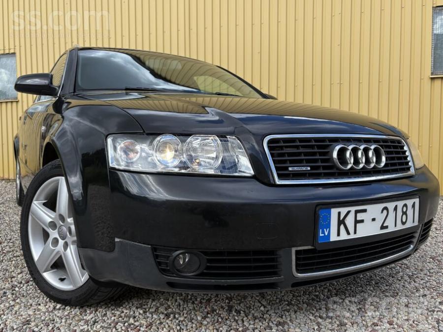 Black Audi A4 2003 in Tukums, with an engine capacity of 1.90 L and mileage of 438 thousand km for 1900 €, photo 6 on AUTOMOTO.COM.LV