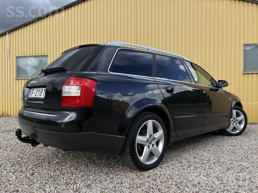 Black Audi A4 2003 in Tukums, with an engine capacity of 1.90 L and mileage of 438 thousand km for 1900 €, photo 8 on AUTOMOTO.COM.LV